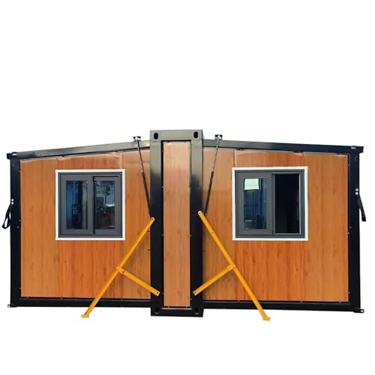 Prefabricated Modular Foldable Living Room House Folding Container Home Portable Container Home for Home, Office, or Workshop