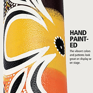 Meinl Percussion SRS1R-L 39-Inch Large Synthetic Rainstick, Dot Painted Design