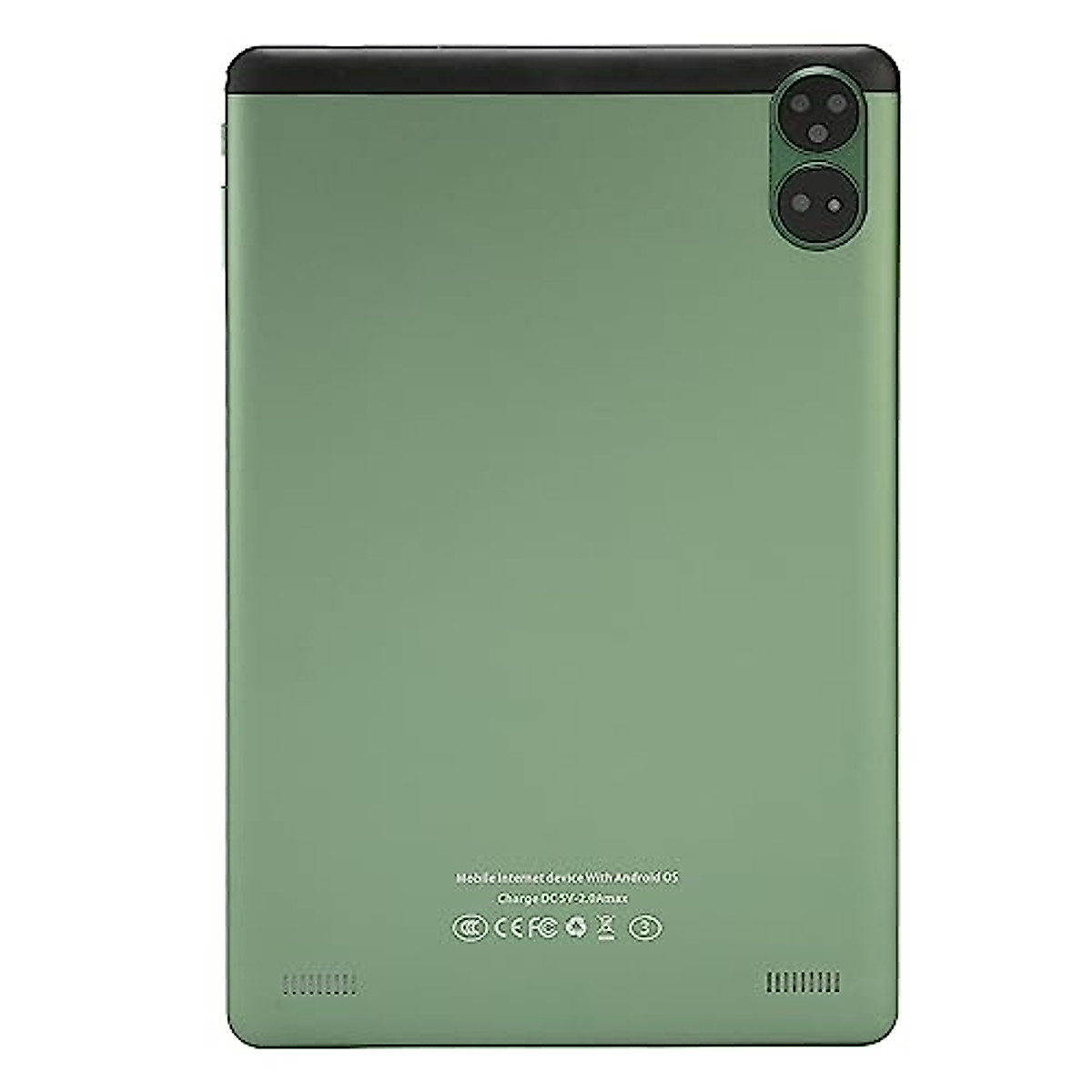 Airshi 10.1 Inch Tablet, Octa Core Processor 5GWIFI 6GB RAM 128GB ROM Tablet PC Dual Speakers FHD Screen for Learning for Work (Green)