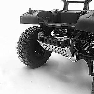 SHEAWA Metal Front Guard Protective Armor Guard Fender Accessories for Traxxas TRX-4 Chevrolet Blazer K5 RC Crawler Car