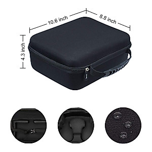 Aproca Hard Protective Case Compatible with ASTRO Gaming A50 Wireless Dolby Gaming Headset (Black)