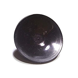 M6 - D 5.5 cm (D 2.16") Strong Thickened Edge PVC M6 Thread Screw Suction Cup Hook with Lock Nut for Enhanced Suction,6 Pieces,Recommend (Black)