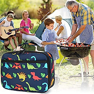 Bluboon Insulated Lunch Box for Kids Boys Girls School Lunch Bags Reusable Cooler Thermal Meal Tote for Picnic