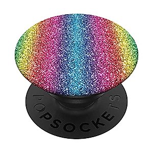 Rainbow stripes multicolored PopSockets Swappable PopGrip