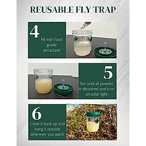 GREENSTRIKE 10050 Solar Decorative Led Fly Trap Lantern