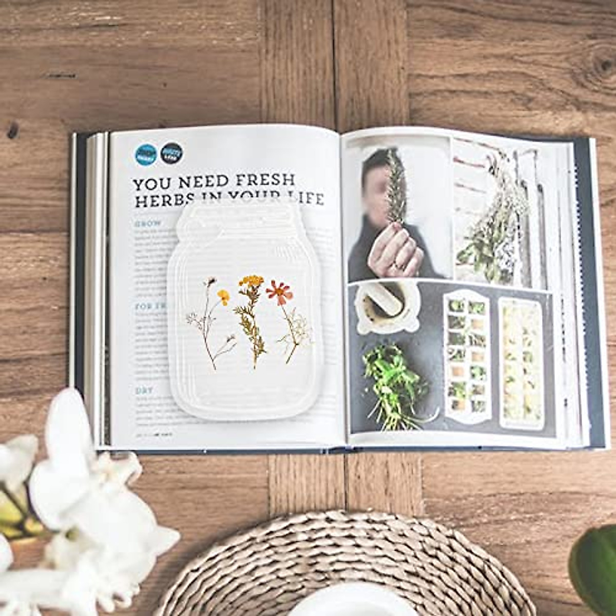 40 Pcs Flower Bookmarks Pressed Flower Bookmark Dried Flower Bookmarks DIY Bookmarks Clear Drift Bottle Bookmark for Woman