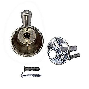 EZ-FLO 16249 Brushed Nickel Robe Hook