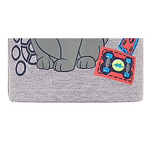 Disney Puppy Dog Pals Bingo Rolly Toddler Boys Athletic Graphic T-Shirt Mesh Shorts Set Gray 4T