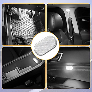 Middrivr Wireless Led Lights for Car Interior, Car Interior Led Night Light, USB Rechargeable Car Interior Lights for Car Decor, Reading Light, Bedside Light, Wardrobe Light