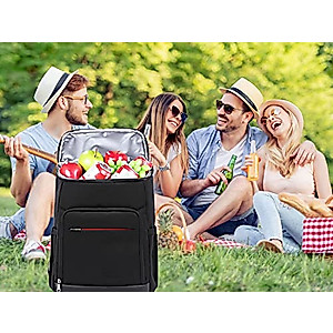 Insulated Cooler Backpack Leakproof 38 Cans Lightweight Waterproof Picnic Backpack
