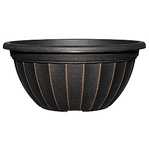 Classic Home and Garden Haverhill Bowl 12", Antique Copper