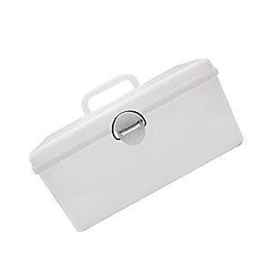 Cabilock Portable Mahjong Box Plastic Storage Box Mahjong Storage Container