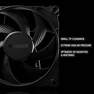 be quiet! Silent Wings Pro 4 140mm PWM High Speed 2400 RPM Premium Low Noise Cooling Fan | 4-Pin | BL099