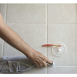 Mapei Grout Refresh Colorant and Sealer: Grout Paint and Sealant - 8 Ounce Bottle, Chamois