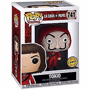 Funko Money Heist: La Casa De Papel - Tokio Limited Edition Chase Pop! Vinyl Figure (Includes Compatible Pop Box Protector Case)
