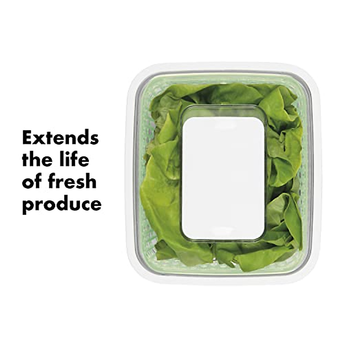 OXO Good Grips GreenSaver Produce Keeper - 4.3 Qt,White