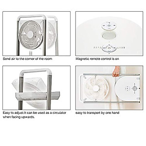 Objecto, White Flow F1 Foldable Fan, Lightweight Portable and Easy Storage
