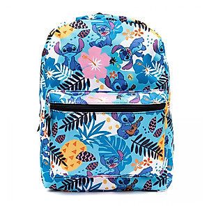 Fast Forward Lilo & Stitch 16" Backpack with all over Print