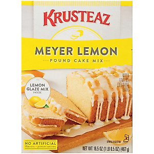 Krusteaz Meyer Lemon Pound Cake Mix (16.5 Ounce (Pack of 4))