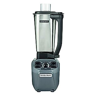 Hamilton Beach Commercial Expeditor™ Culinary Food Blender, Stainless Steel, 2.4 HP, Variable Speed, Chop, 1.8 Liter (HBF510S)
