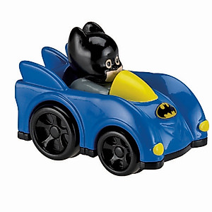 Fisher-Price Little People DC Super Friends, Wheelies Gift Set (6 Pack) [Amazon Exclusive]