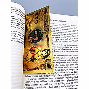 YJacuing Anime Cowboy Bebop Gold Coated Banknote, Limited Edition Collectible Bill Bookmark (6 PCS Collection)