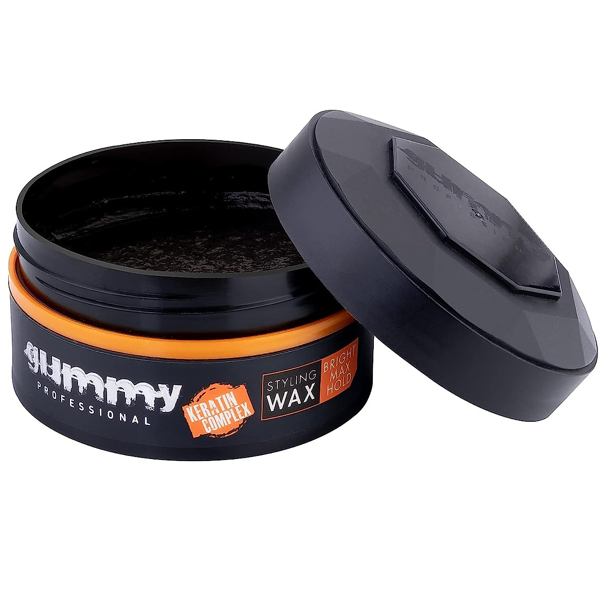 Gummy Bright Max Hold Hair Styling Wax 150ml - 5.07 Fl Oz (Pack of 1) Bright Max Hold