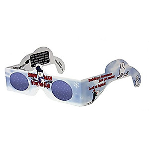 3D Christmas Glasses - 10 Pack Holiday Specs - Hologram Holiday Images
