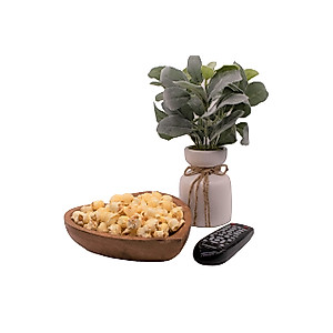 Heart Shaped Wooden Salad Bowl, Fruit Bowl, Candy Bowl, Decorative Wood Bowl, Hand-Crafted, Eco-Friendly, Large 10”(W) x 10” (L) x 2” (H)