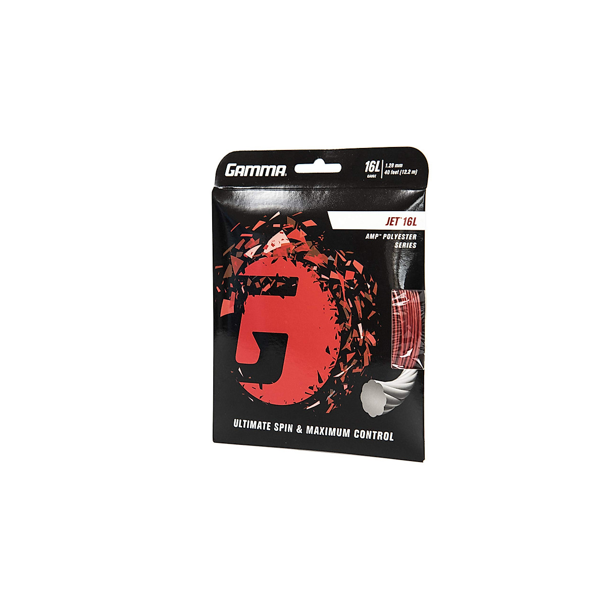 GAMMA Jet 16L Tennis String Set Red
