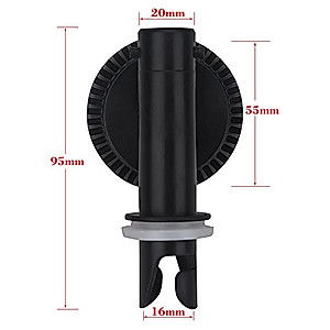 VGEBY Raft Pressure Gauge, Air Pressure Gauge 0-5.08 PSI Barometer for Kayaking Inflatable Boat Board Raft Inflatable Boat Pressure Gauge Air Presskayak
