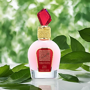 Lattafa Musk Candy Rose Thameen Collection Eau de Parfum Spray for Women, 3.4 Ounce