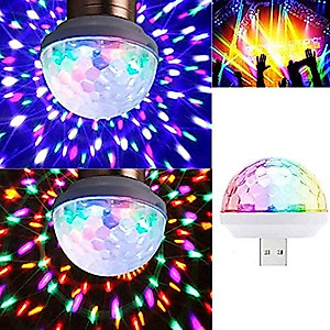 NARFIRE Voice Control USB LED Light Mini Stage Light K Gebao Music KTV Atmosphere Household Crystal Disco Light