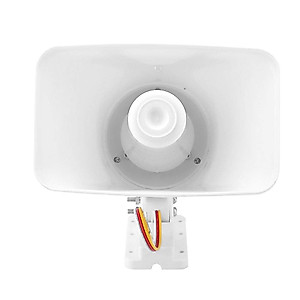 Wired Alarm Siren Horn, 150 dB DC 12V Dual Tone Wired Horn Siren Burglar Anti Theft Loudspeaker Home Security Alarm System for Indoor Outdoor Security