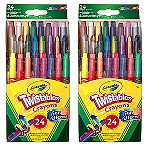 Crayola Crayons, 24 Count Bundle (Pack of 2)