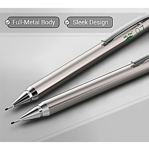 Mr. Pen- Metal Mechanical Pencils, 0.7mm, 2 Pack, Lead Pencil, Metal Mechanical Pencil, Metal Mechanical Pencils 0.7, Drafting Mechanical Pencils, Mechanical Pencil Metal, Mechanical Pencils .7