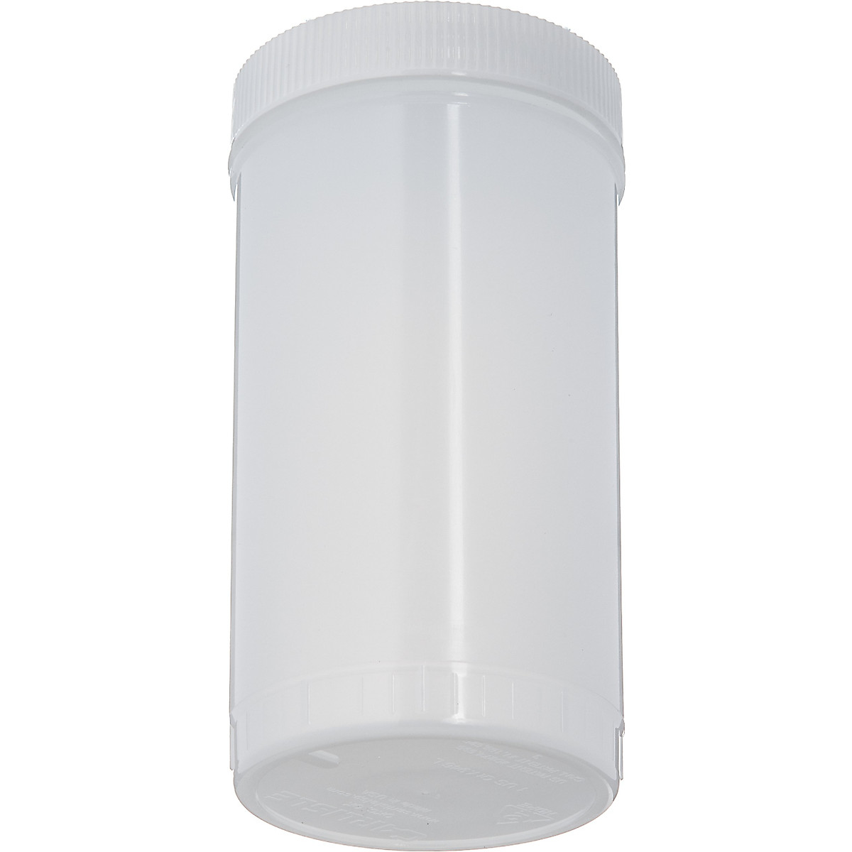 Carlisle FoodService Products Pourplus Store 'N Pour Complete Quart Set Neck, Container, and Cap for Bar, Kitchen, and Restaurant, Plastic, 32 Ounces, White
