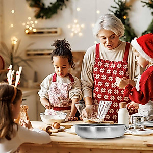 AUDANNE Nonstick Frying Pan with Lid, 10 inch Non Stick Stainless Steel Skillet with Handle - PFOA Free, Oven Safe Non-stick Teflon Coating Induction Cooking Fry Pans, Black 10"