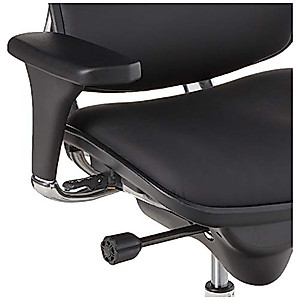 Ergohuman Ergonomic Executive Leather Chair, Black