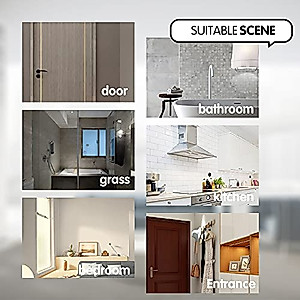 YENZEEN Adhesive Towel Hooks for Bathrooms Shower no Drill Heavy Duty Wall Hooks self Adhesive Towel Rack Stick On Wall Coats Hooks Brushed Nickel Adhesive Hanger for Kitchen,Door,Key,3 Hooks Silver