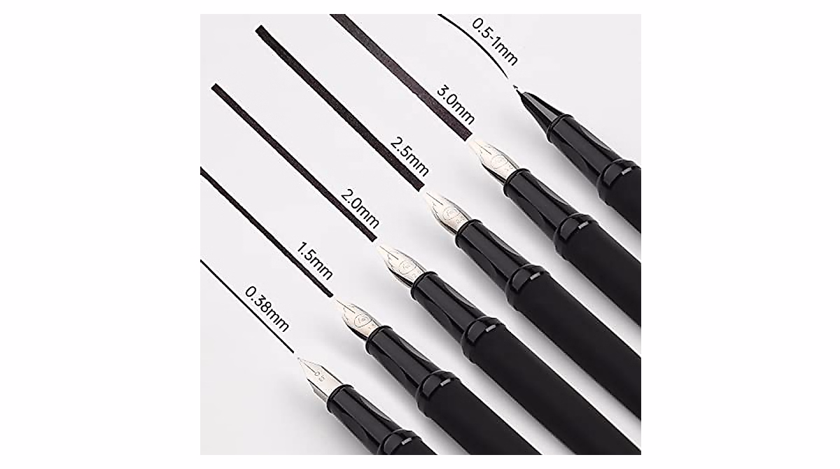 GC QUILL Calligraphy Pens Set 64pcs - Calligraphy Fountain Pen Set with ...