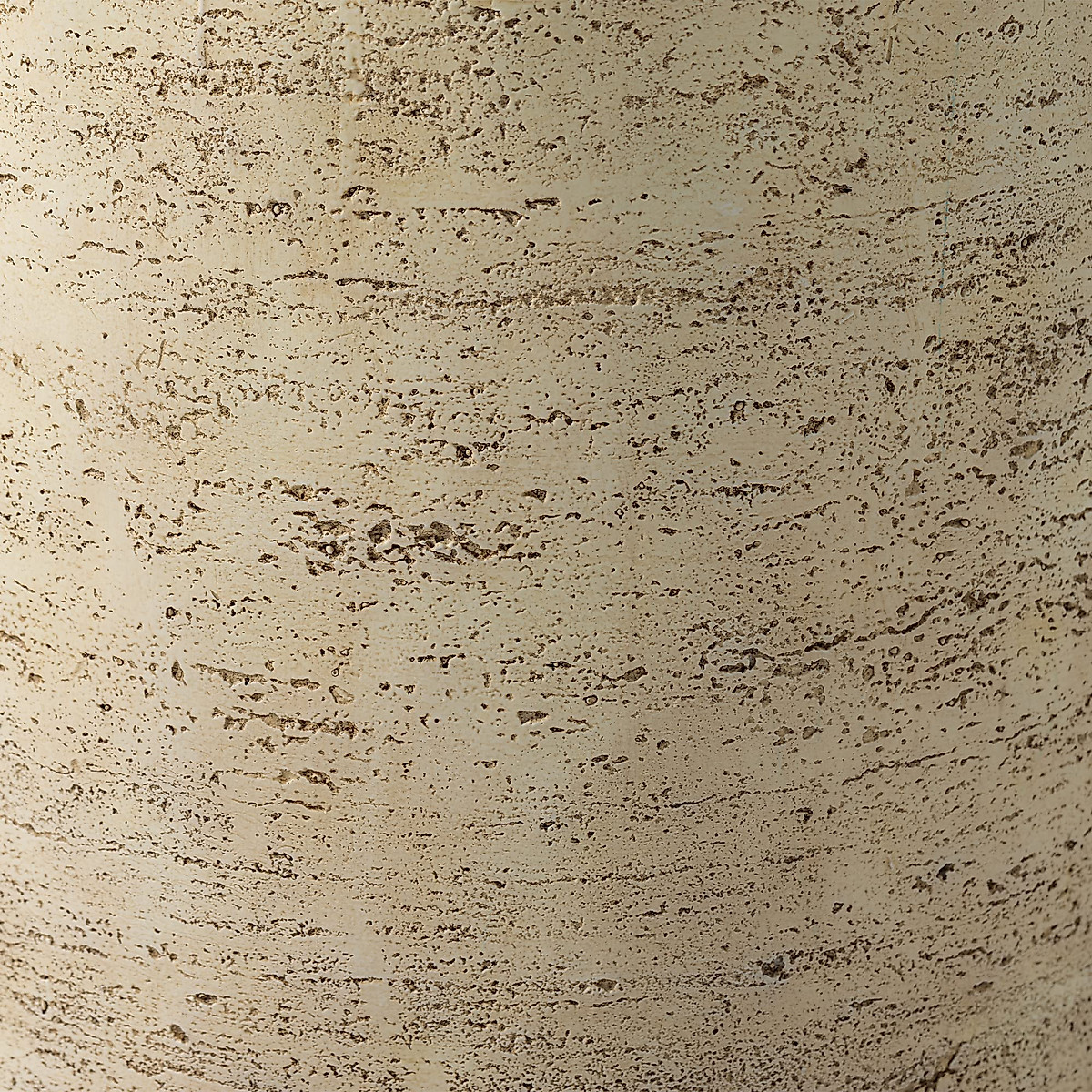 SUNBURY Concrete Side Table Set of 2, Outdoor Side Table for Patio, 14" Outdoor Accent Table Patio Round Side Table End Table, Ceramic Side Table Garden Stool Log Table