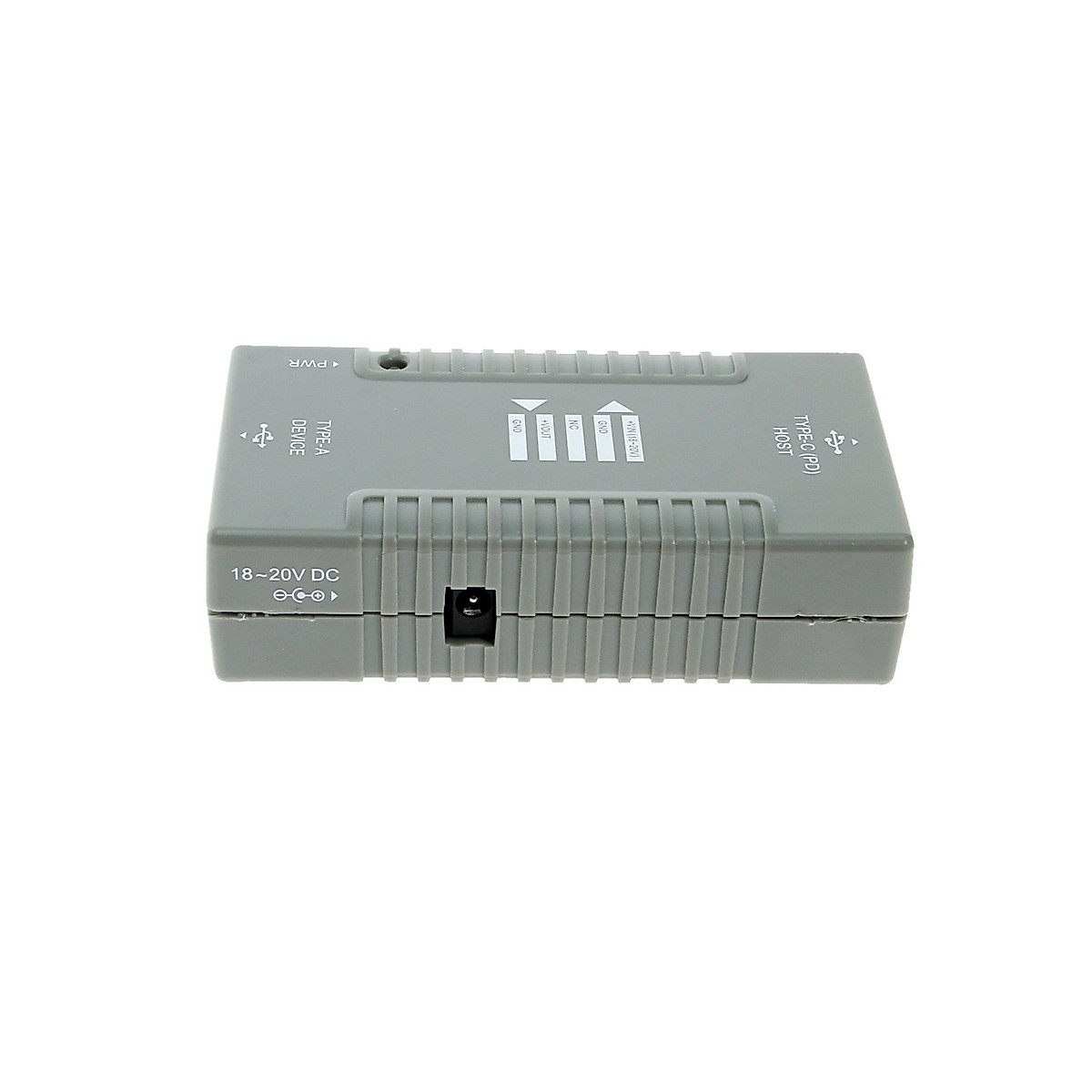 Coolgear Industrial USB-C to USB-A Power Delivery Adapter, 10Gbps Data, Flexible Mounting