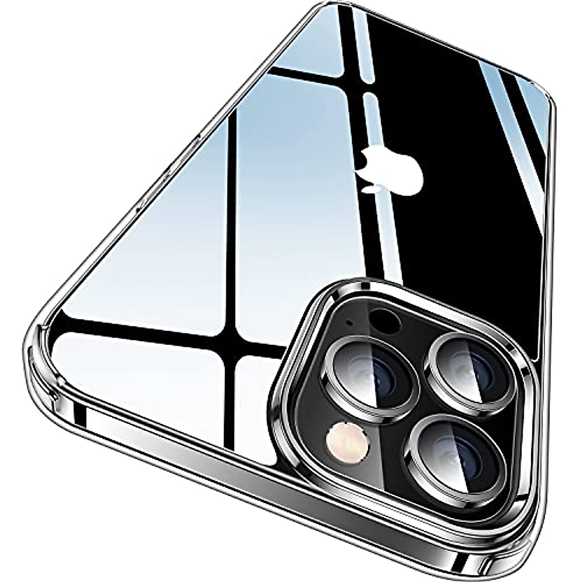 CASEKOO for iPhone 13 Pro Max Phone Case Clear, Not Yellowing iPhone 13 Pro Max Case Shockproof Protective Bumper 6.7 inch, Crystal Clear