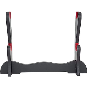 LUCKNIGHT Display Stand Sword Holder Japanese Samurai Sword Wakizashi Tanto Display Stand Bracket Hanger Sword Stand