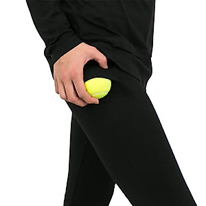 SOFIBELLA UV Staples Abaza 13in Womens Tennis Skirt with Capri Leggings - Black/L