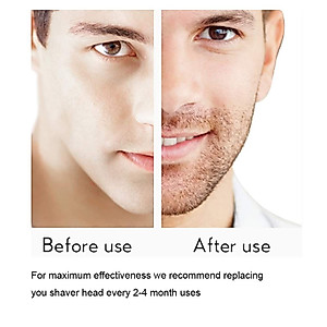 Shaver Replacement Head 6PCS Compatible With Microtouch Solo 2PCS Shaver Clean Brush With Box (6PCS)