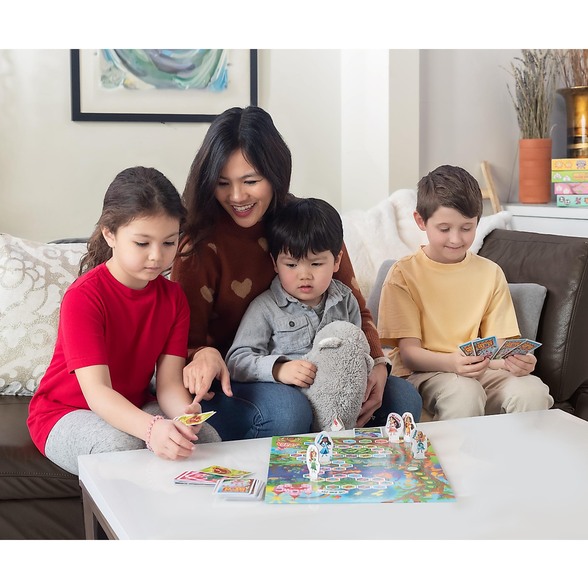 Jumping High Fives Princess Heroes Board Game - Cooperative Princess Castle Game for Kids Ages 4 and Up - Children Develop New Skills Through Play, Perfect for Family Fun Time