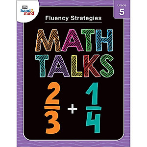 hand2mind Daily Math Fluency Kit for Kids (Grade 5+) - Multiply Up, Partial Quotients, Factor, and Group Flexibility