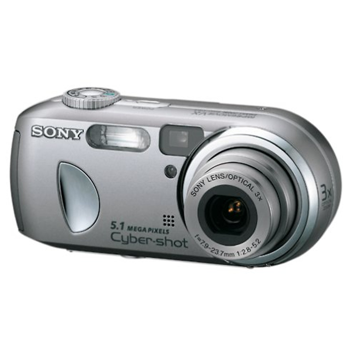 Sony Cybershot DSCP93A 5MP Digital Camera with 3x Optical Zoom